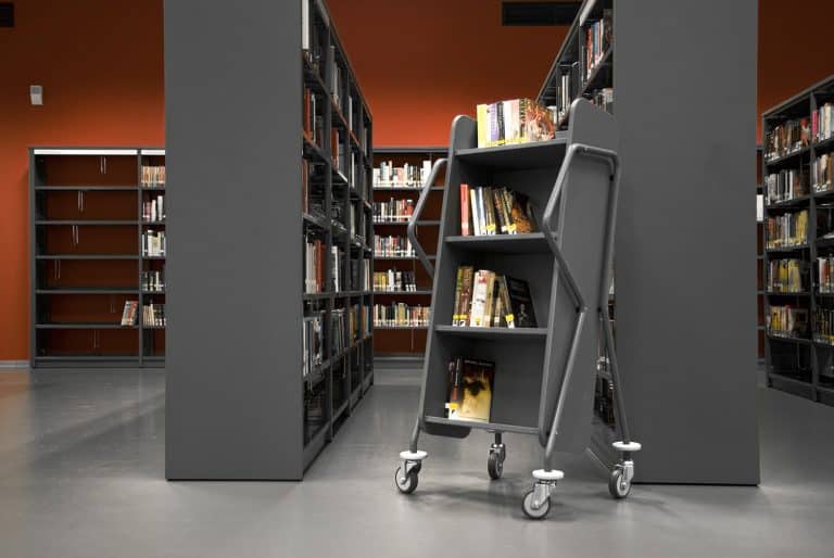 Crossrunner Book Trolley - BCI Libraries