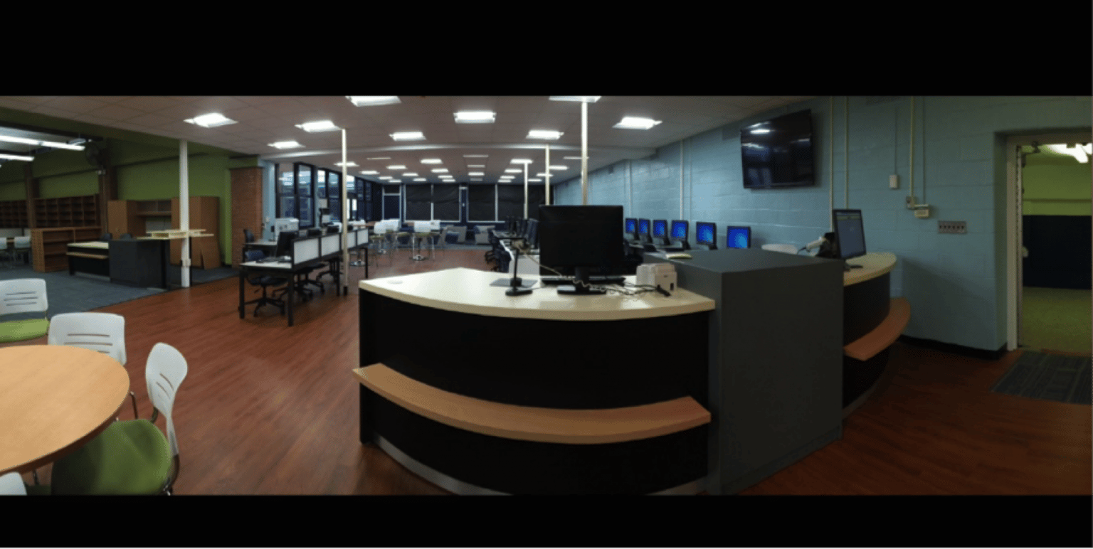 Paramus High School Media Center Redesigned by BCI Modern Library ...
