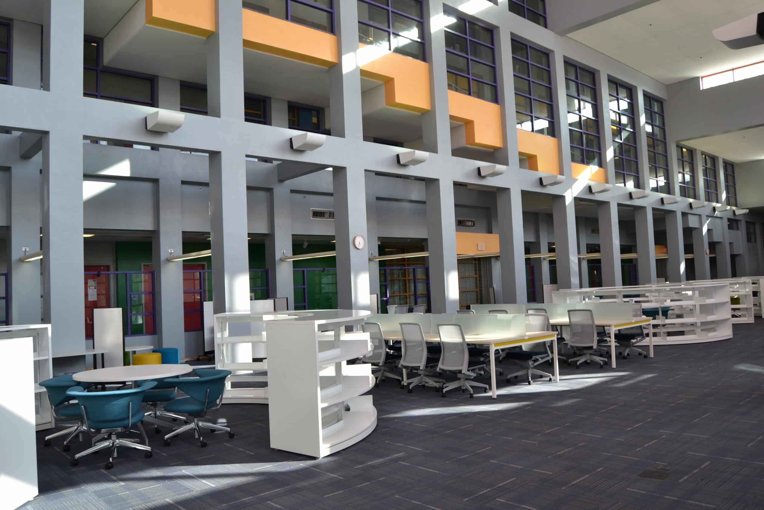 BCI Modern Library Furniture at Miami Dade College Again! - BCI Libraries