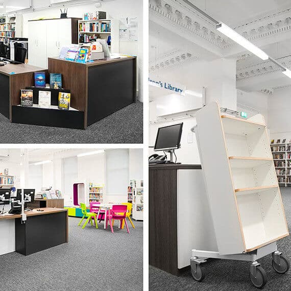 Book Trolleys + Returns - BCI Libraries